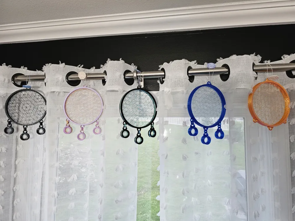 Dreamcatcher String Art by Surreal Sonicus Studios MakerWorld: Download ...