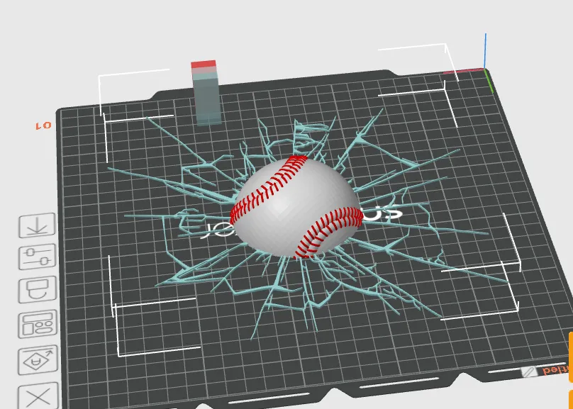 "Broken Glass" Baseball Illusion, April Fools Joke - Free 3D Print ...