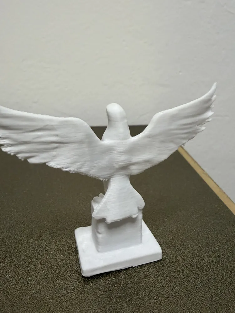 Hawk statue - Free 3D Print Model - MakerWorld