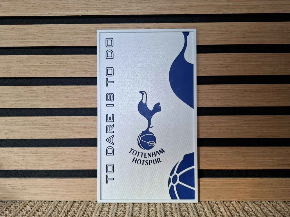 Tottenham FC - Spurs Hueforge - Free 3D Print Model - MakerWorld