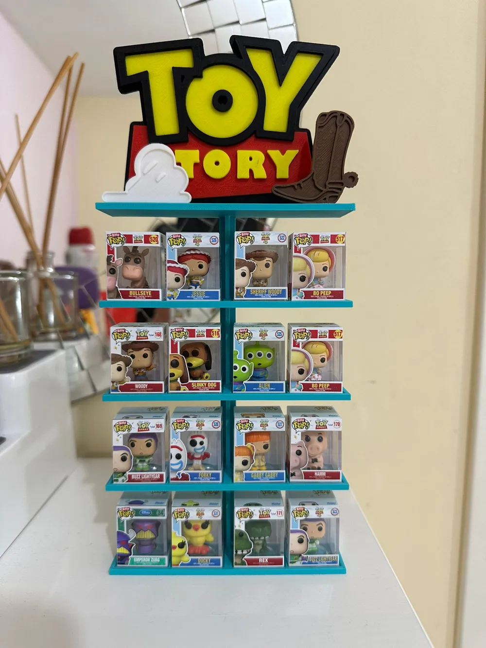 Bitty Pop Toy Story Stand 4x4 Pops by Makoz MakerWorld: Download Free ...