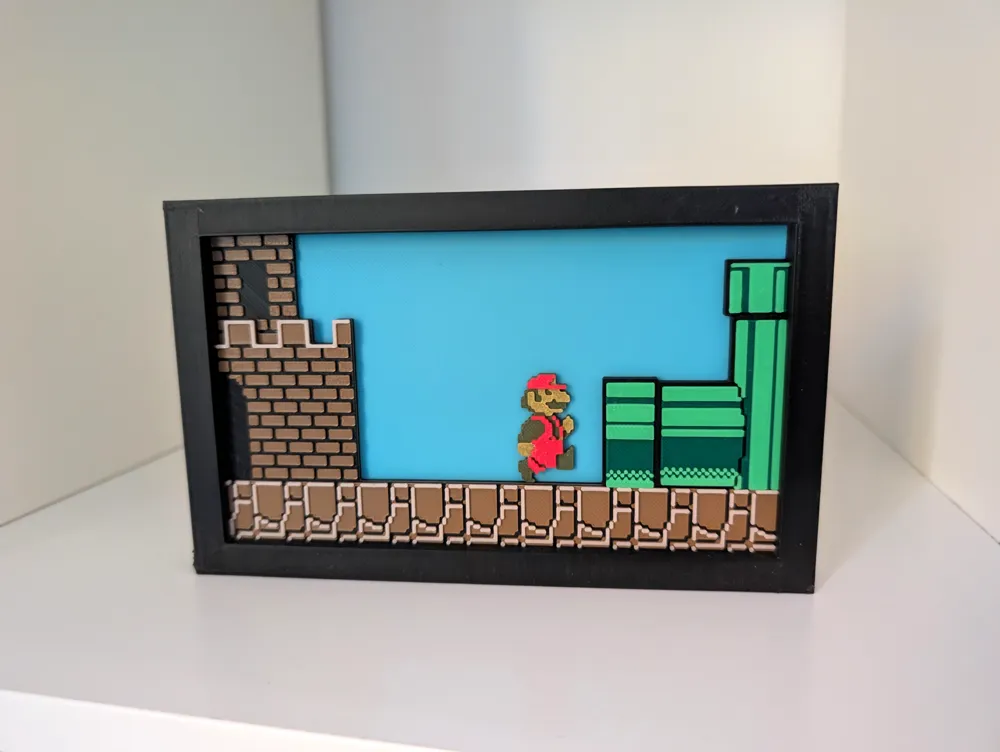 Super Mario Bros. - Arte de Pared Transición de Tubería por ...