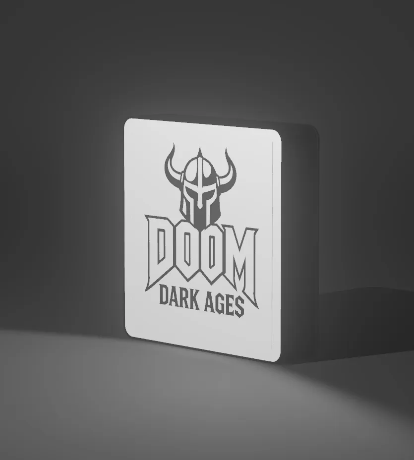 Doom dark ages sign lightbox by Bosmans3DSIGNSMakerWorld: Download Free ...