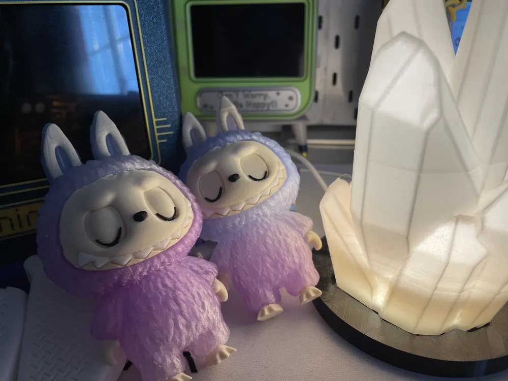 Labubu Sleeping Eyes (Accessory) by Glooby MakerWorld: Download Free 3D ...
