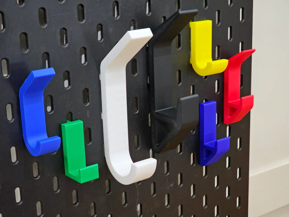 Wall Hooks for IKEA Skadis Remixed by AU3D - MakerWorld