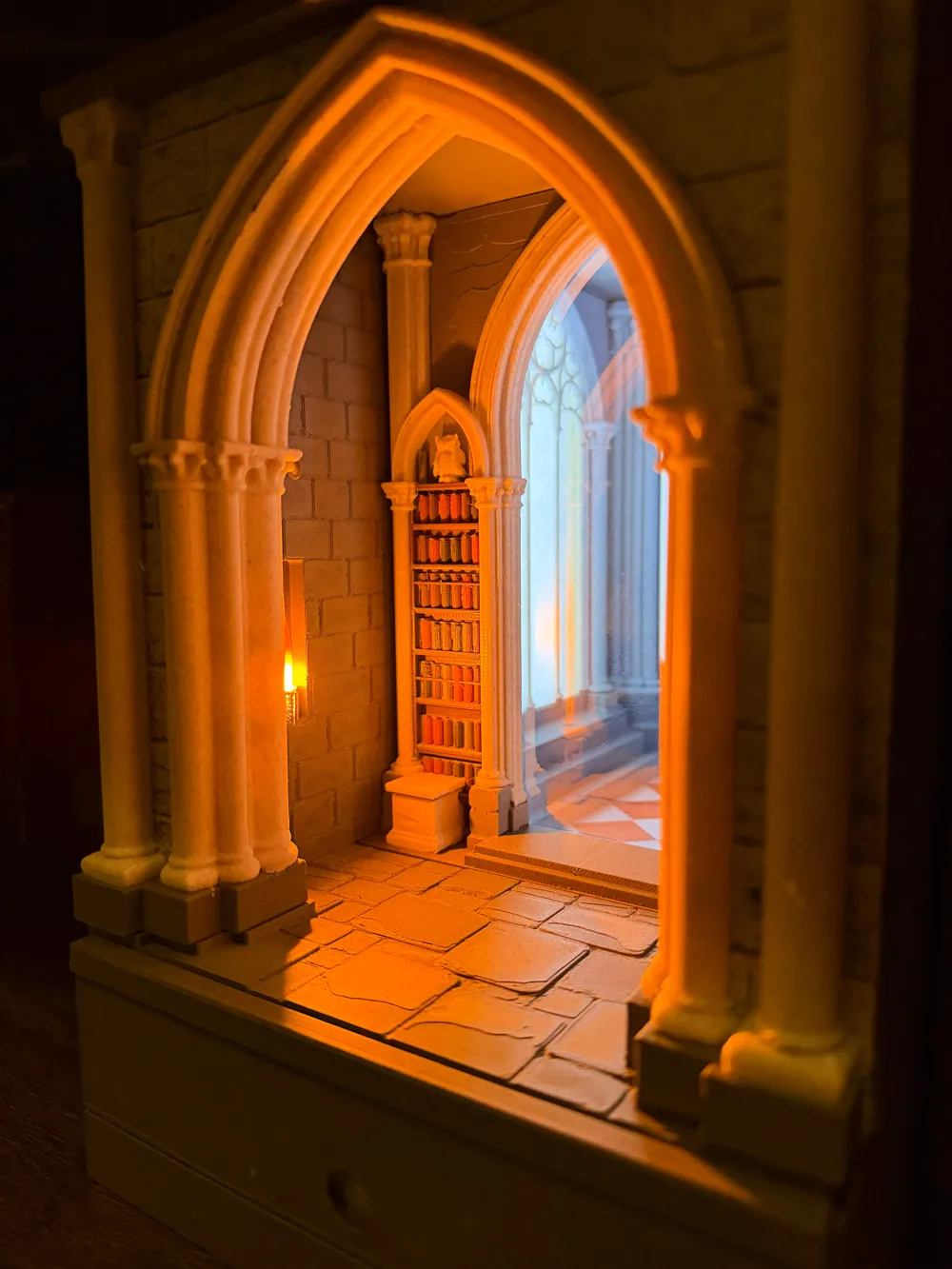 The Infinite Archive - Gothic Infinity Book Nook - Free 3D Print Model ...