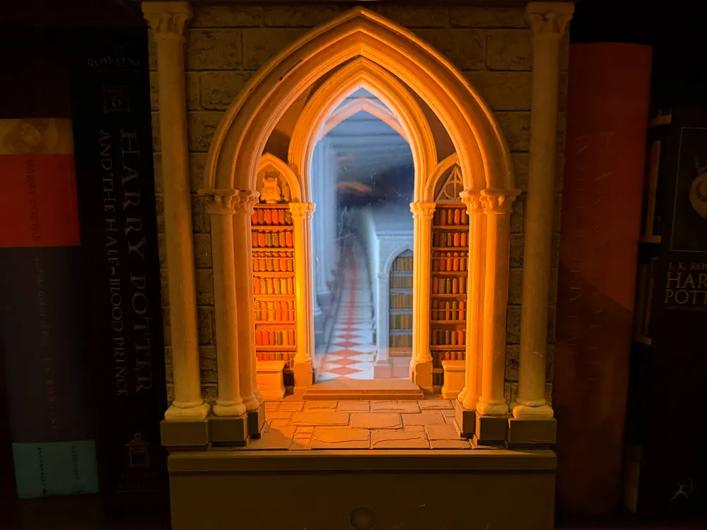 The Infinite Archive - Gothic Infinity Book Nook - Free 3D Print Model ...