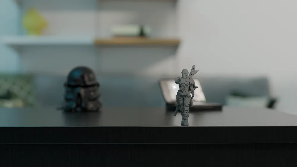 Pixelated 8 Bit Mandalorian by theStonefox - MakerWorld