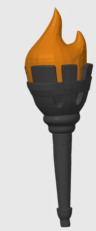 Cool 3d torch - Free 3D Print Model - MakerWorld