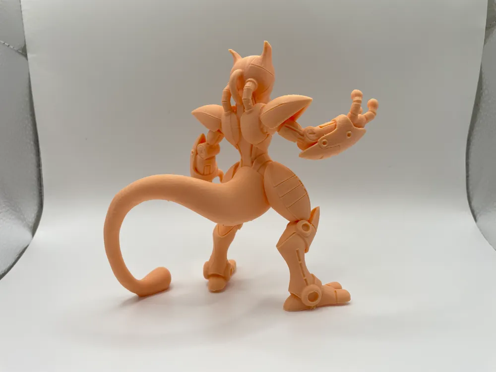 Mecha Mewtwo – Armored Evolution - Free 3D Print Model - MakerWorld