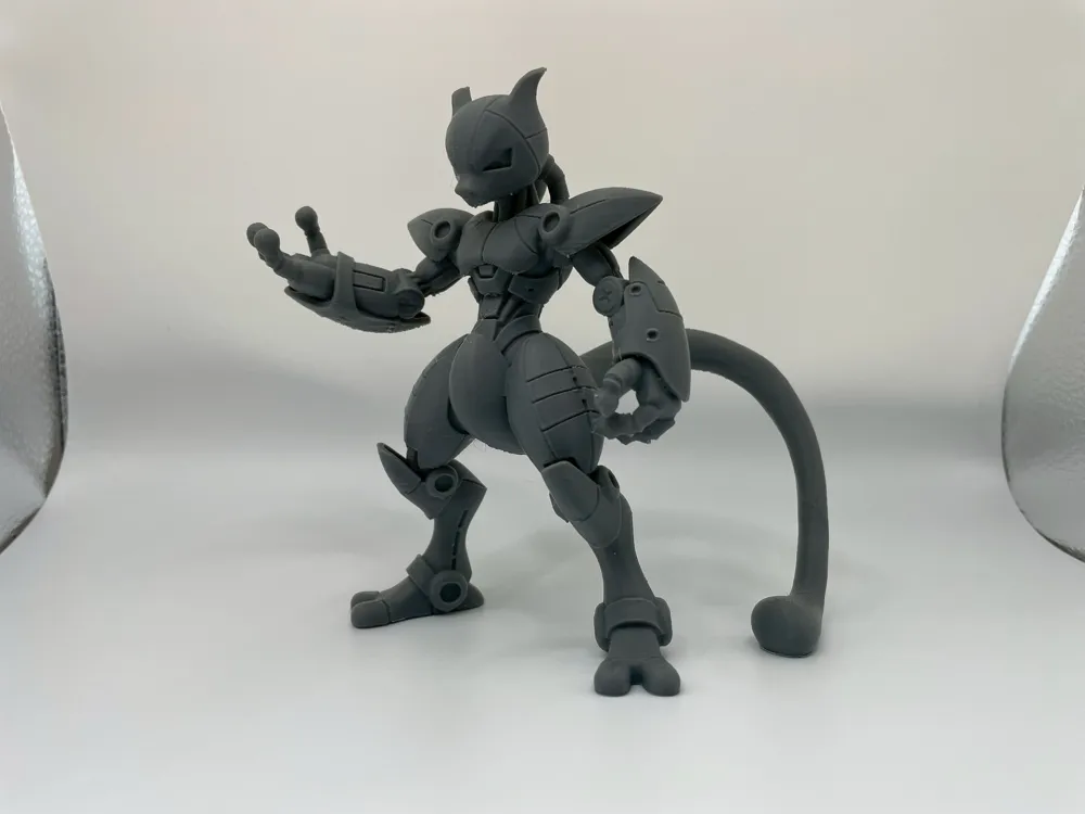 Mecha Mewtwo – Armored Evolution - Free 3D Print Model - MakerWorld