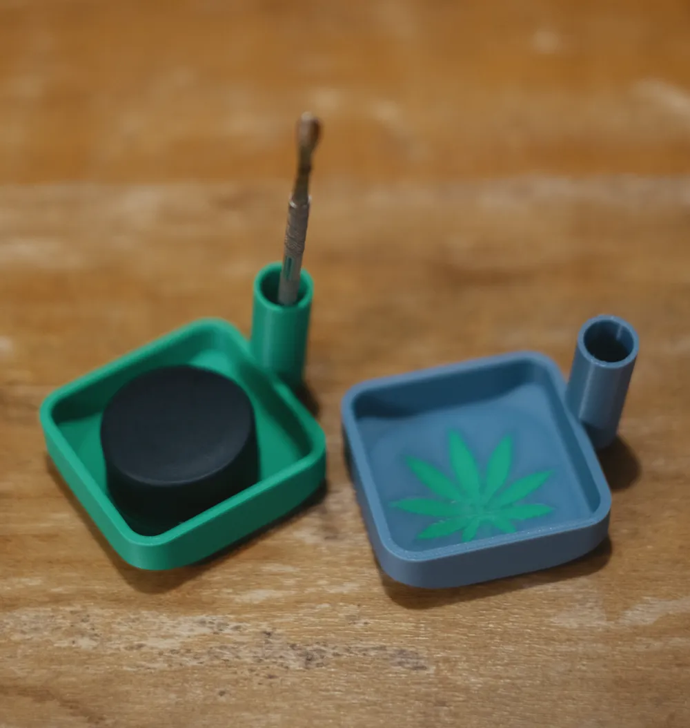 Tool holder/tray for dabs by Josh-3D - MakerWorld