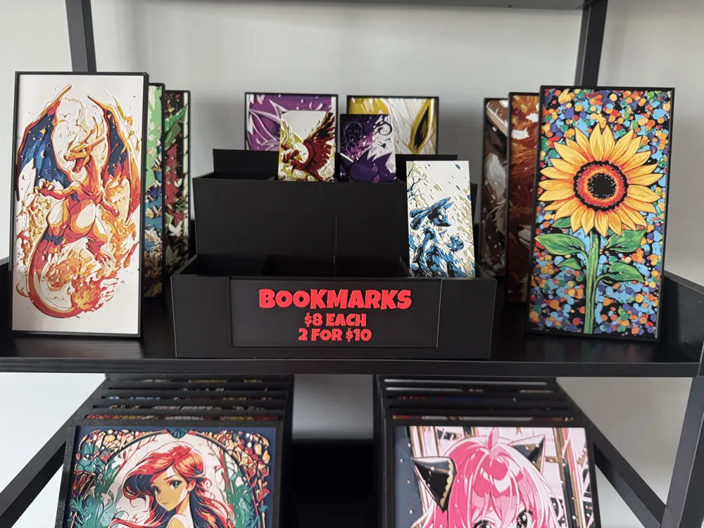 Bookmark Stand - Retail Display by Canadian Gamer MakerWorld: Download ...
