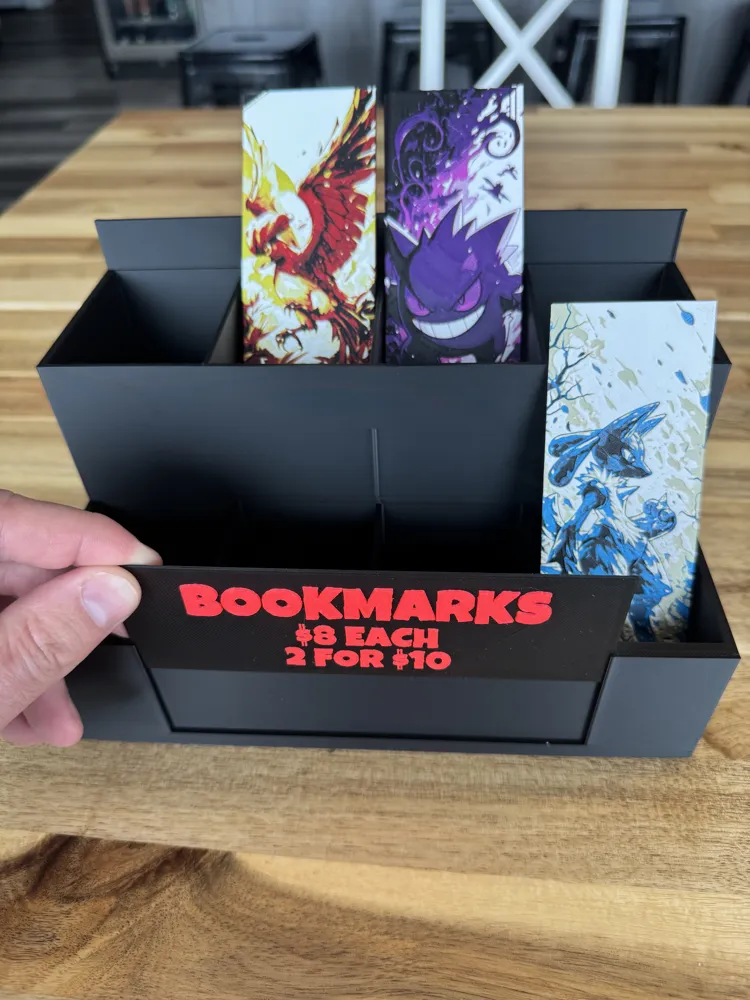 Bookmark Stand - Retail Display by Canadian Gamer MakerWorld: Download ...