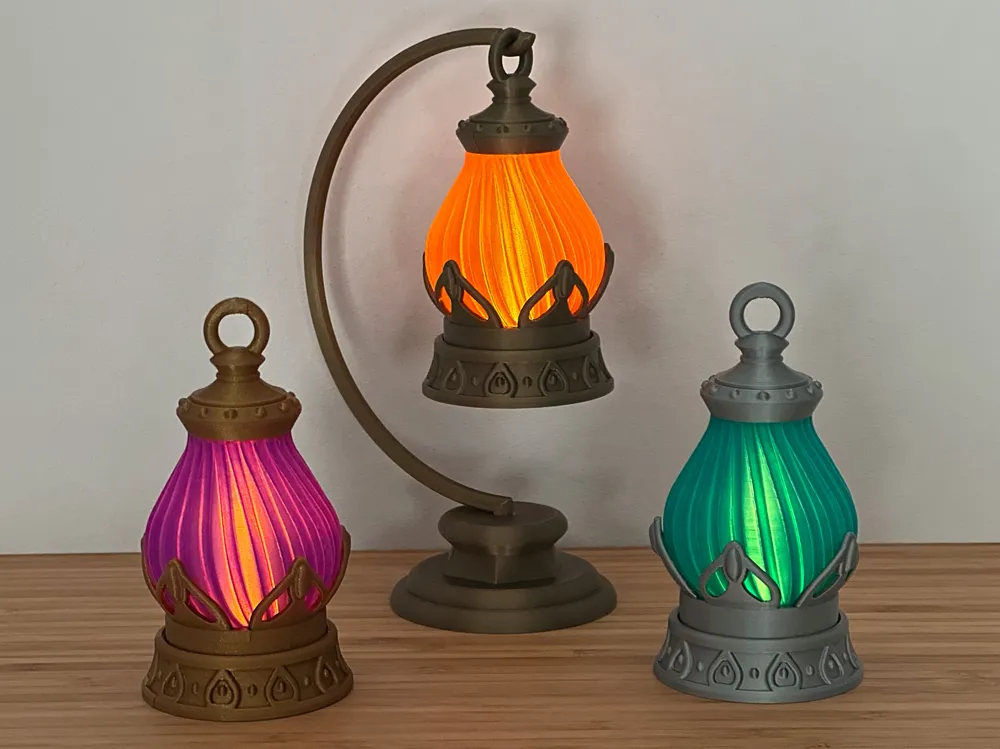 Lanterne de veilleuse fantastique miniature par Maxx Design MakerWorld : Téléchargez des Modèles ...