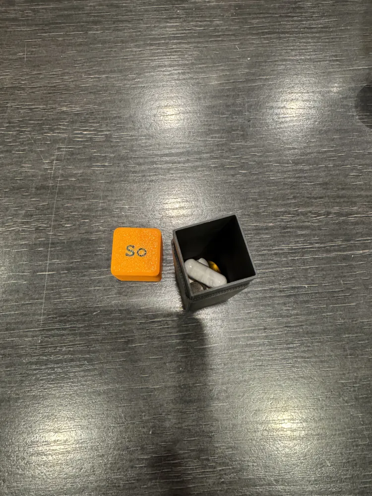 Slim 7-Day Supplement Box – Bosch Fridge(54mm Fit) - Free 3D Print ...