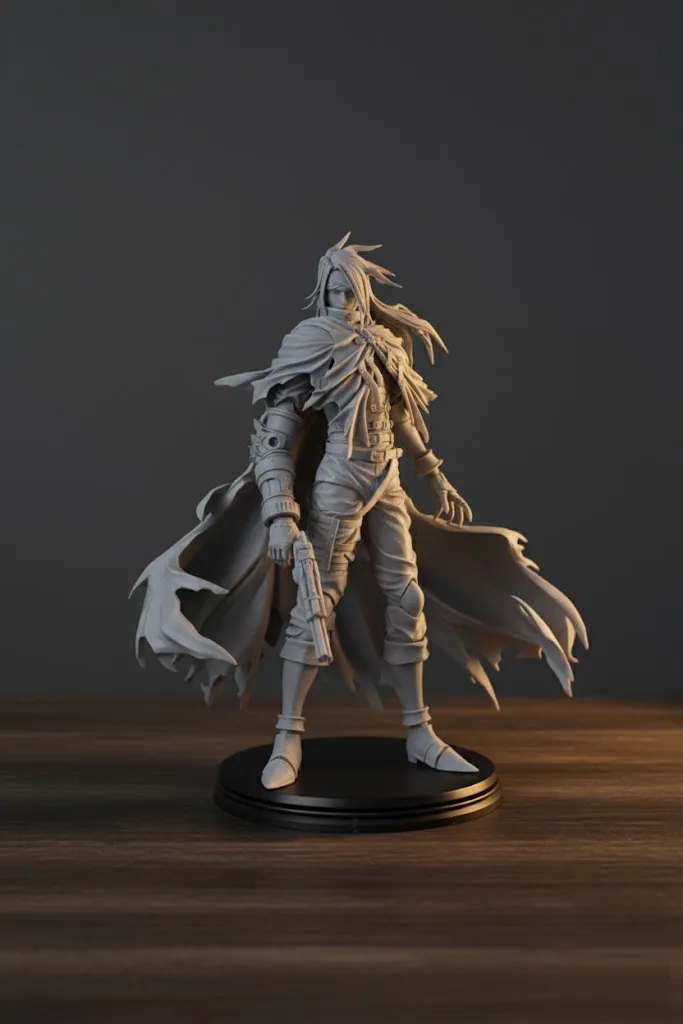 Vincent Valentine Final Fantasy 7 - Free 3D Print Model - MakerWorld
