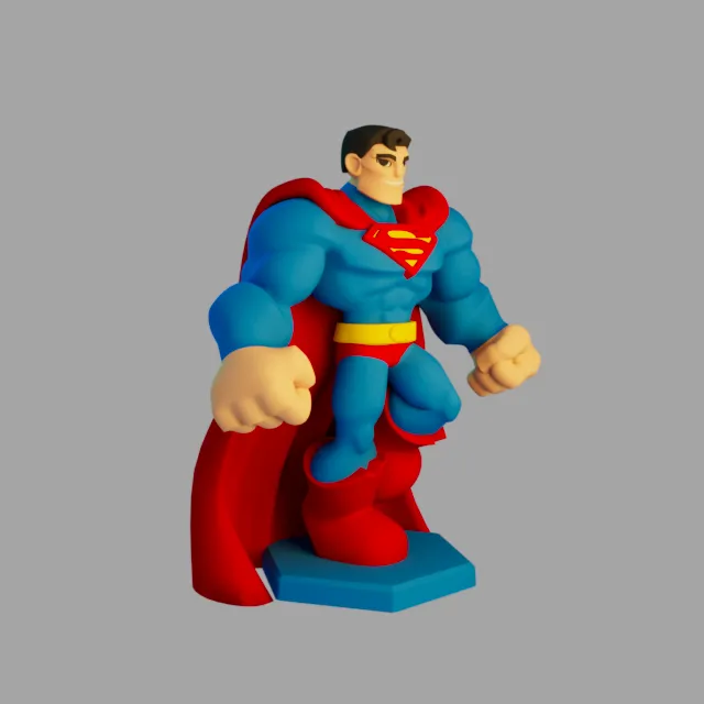 Superman - Microverse Warriors by Gus SantomeMakerWorld: Download Free 3D Models