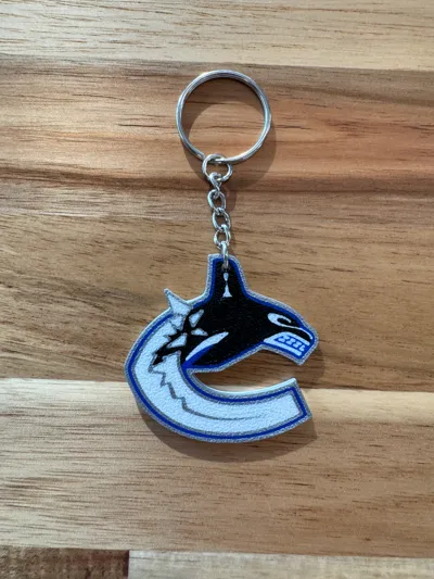 Vancouver Canucks - Keychains by Canadian Gamer - MakerWorld