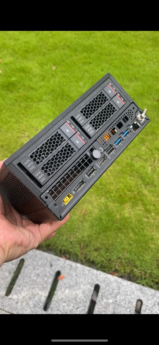 Lenovo P330 DIY mini 2.5L server 4*2.5sata - Free 3D Print Model ...