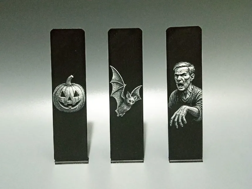 Halloween Bookmarks (Set №3) by Aleksandr MakerWorld: Download Free 3D ...