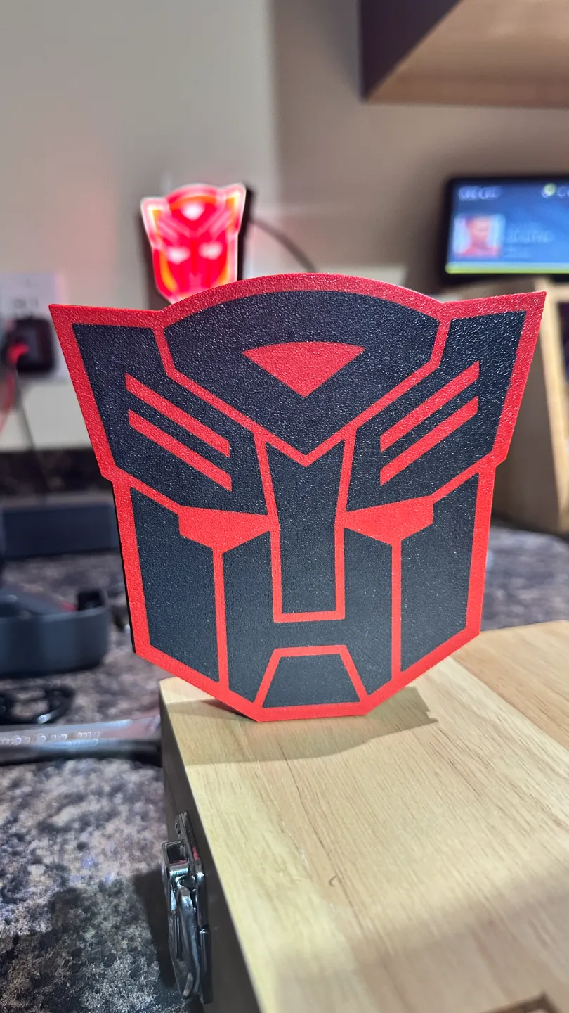 Transformer Autobot Light Up Logo by smoothbassman - MakerWorld