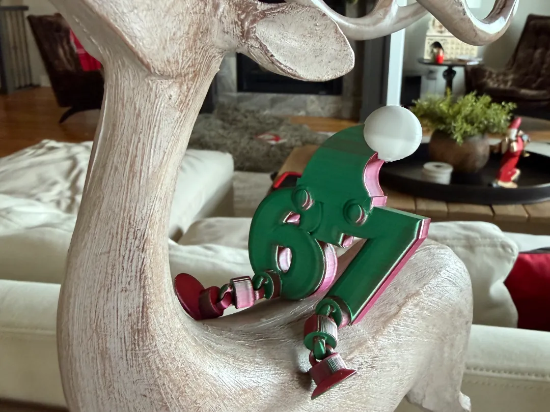 Bubble Santa Six Seven (with flexi legs) - Free 3D Print Model - MakerWorld