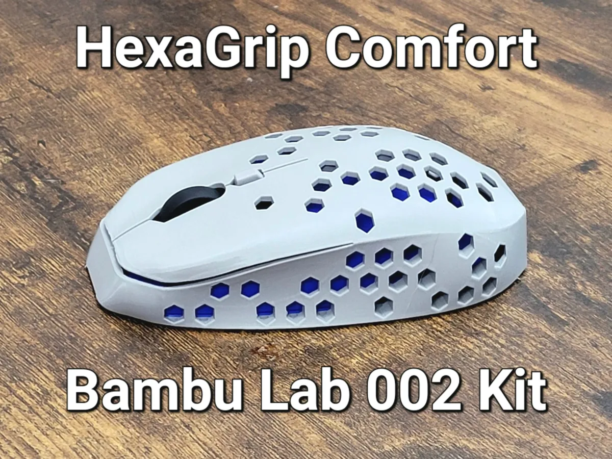 HexaGrip Mouse Bambu Lab's Wireless Mouse 002 Kit - Free 3D Print Model - MakerWorld
