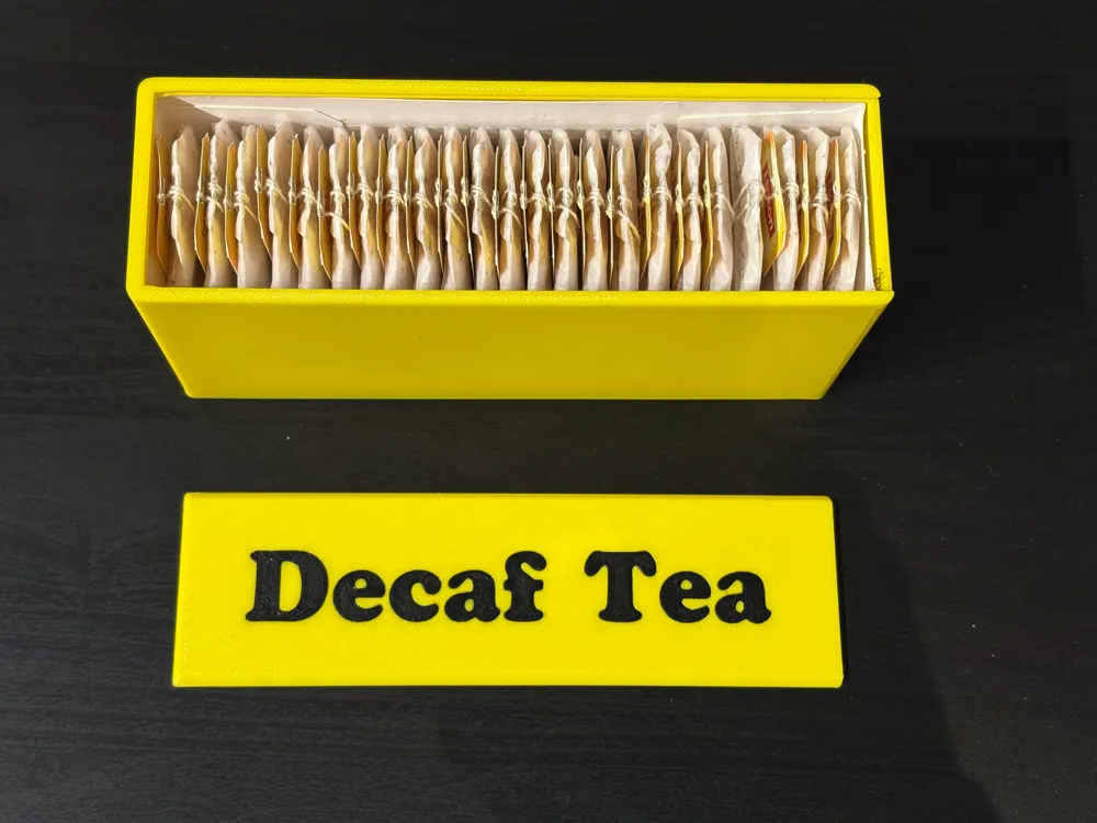 Lipton Tea Box Remixed by RobNordic MakerWorld: Download Free 3D Models