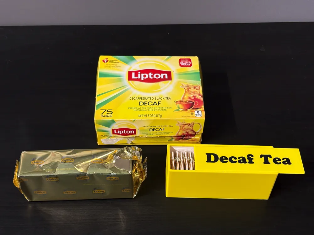 Lipton Tea Box Remixed by RobNordic - MakerWorld