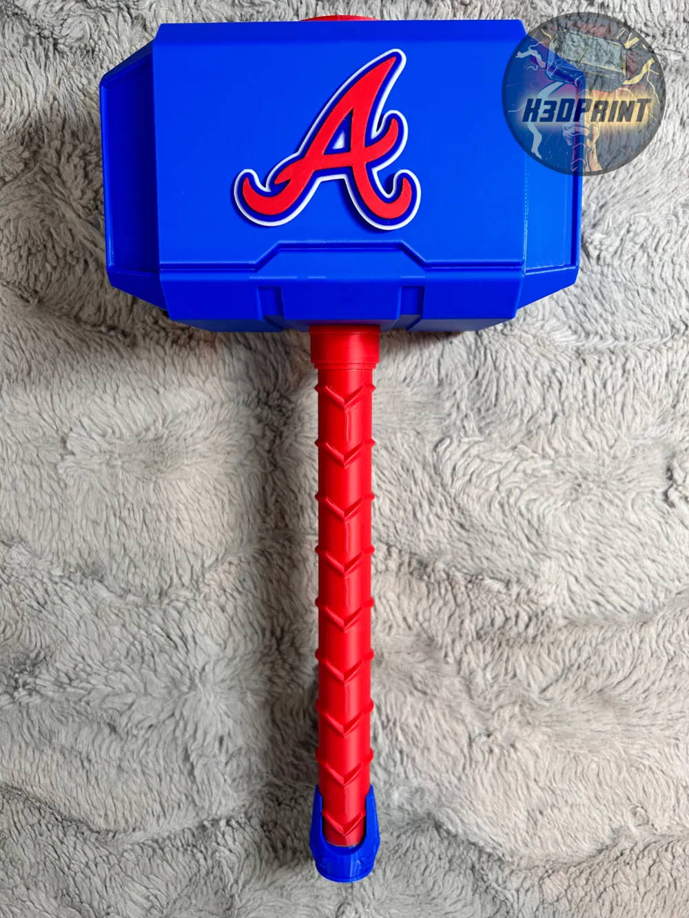 Atlanta Braves - Thors Hammers Remixed by K3DPrint - MakerWorld