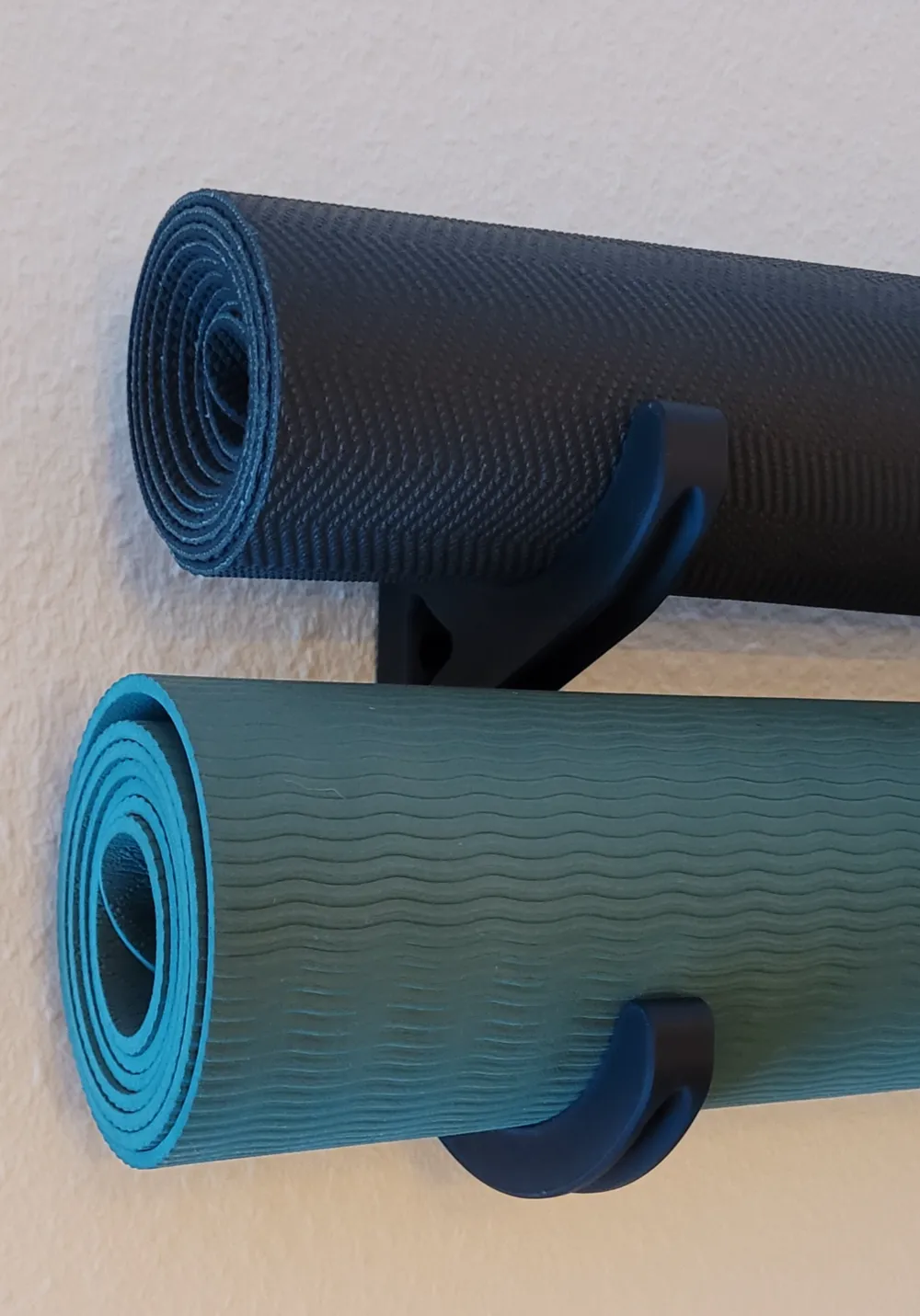 yoga aerobic stretching mat wall mount by Jonesman - MakerWorld