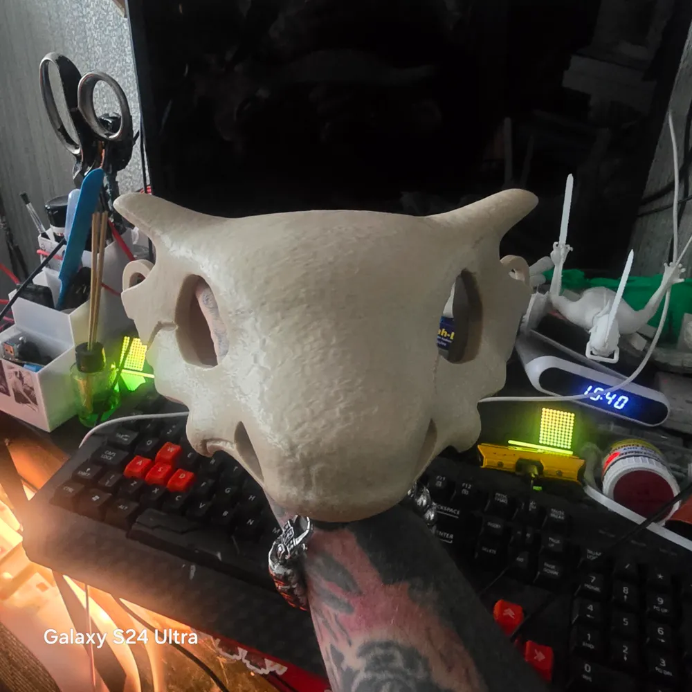 cubone dog mask animal by K&A3DPRINTS MakerWorld: Download Free 3D Models