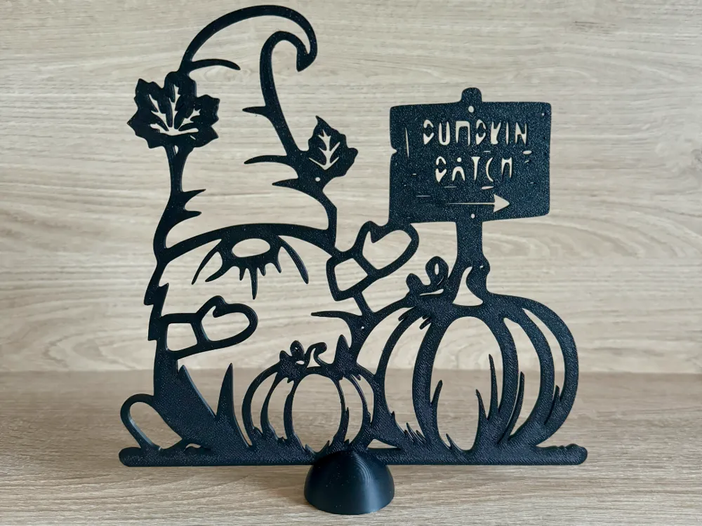 Gnome pumpkin - Free 3D Print Model - MakerWorld