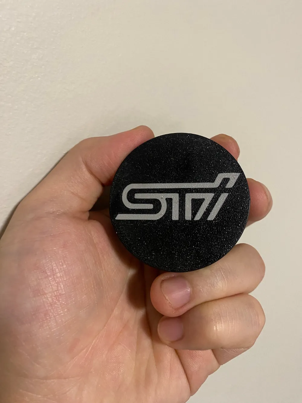 Subaru STI logo wheel cap by EZGAME - MakerWorld