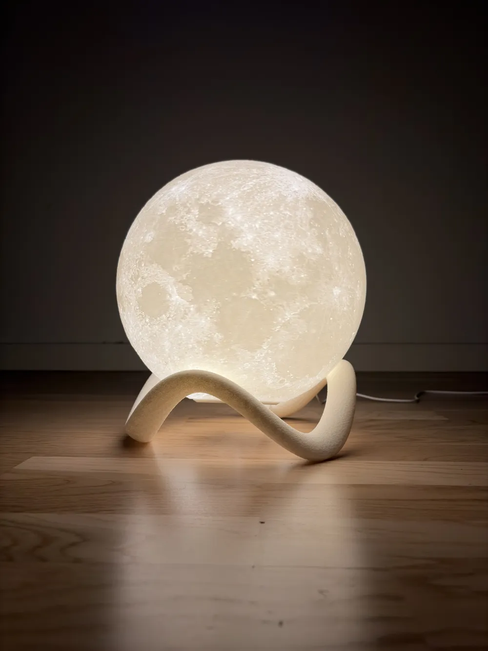 Moon Lamp 2.0 - Ceiling/Pendant/Table - 18cm/25cm - Free 3D Print Model ...