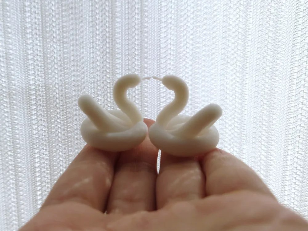 Mini Balloon Swan - Fast Print - Free 3D Print Model - MakerWorld
