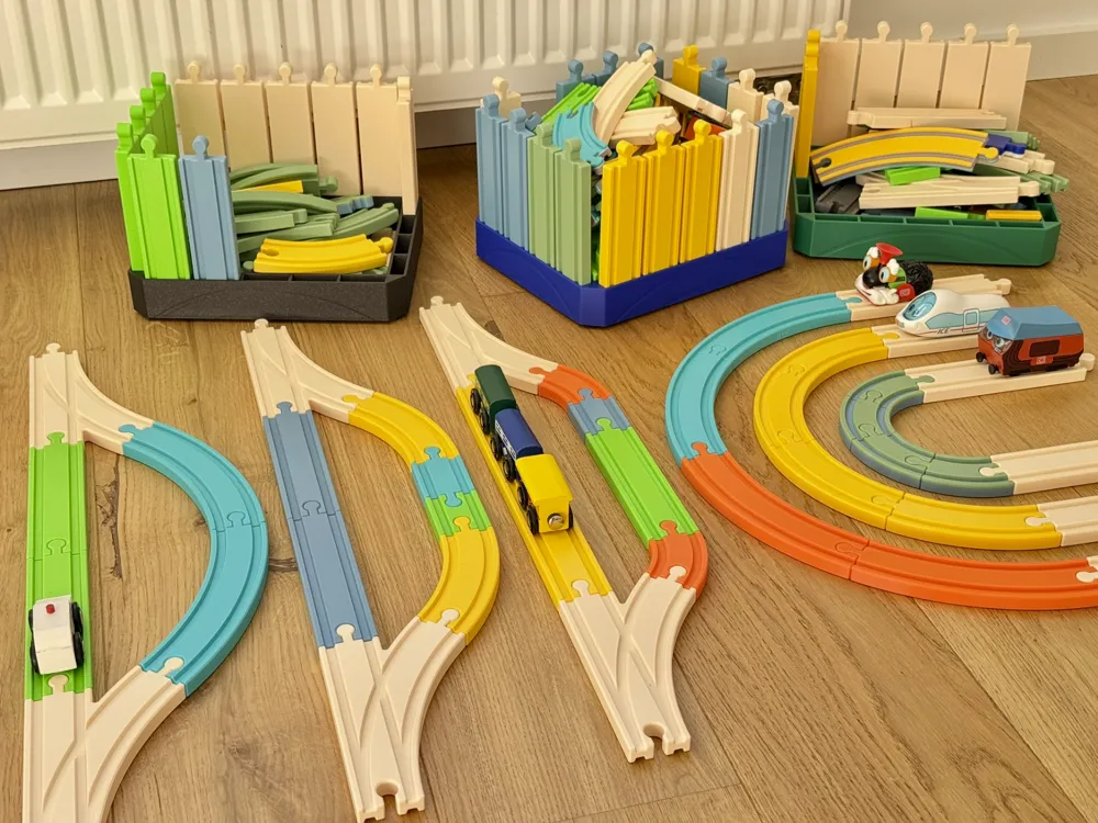 Starter Set - KYZ Train Tracks by KYZ Design MakerWorld: Download Free ...