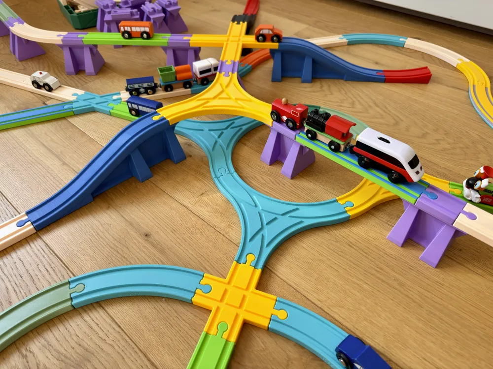 Starter Set - KYZ Train Tracks by KYZ Design MakerWorld: Download Free ...