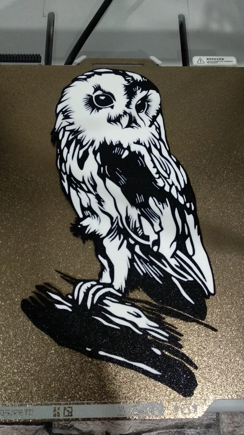Owl Wall Decor by nf_print_3d - MakerWorld
