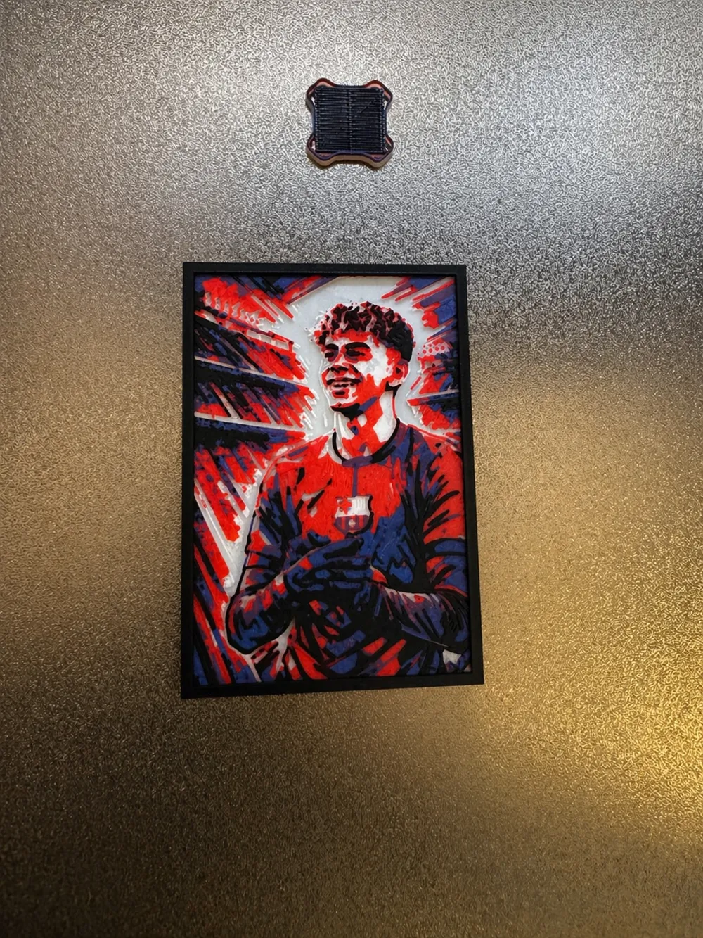 Lamine Yamal Football Wall Art - Free 3D Print Model - MakerWorld