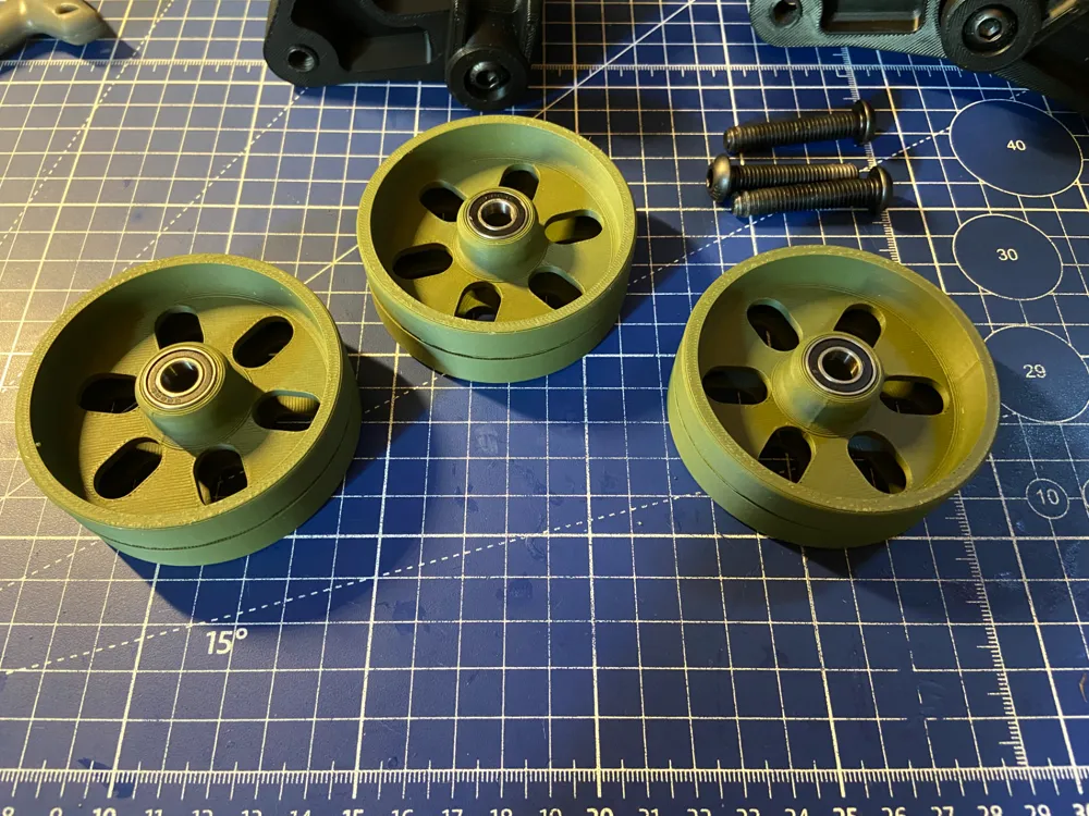 Tank Road Wheels and Suspension by bowser - MakerWorld