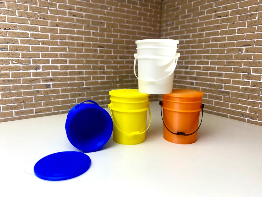 1/10 scale bucket with lid and handle by RCFX MakerWorld: Download Free ...