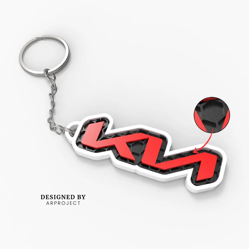 Kia Keychain by ARproject MakerWorld: Download Free 3D Models