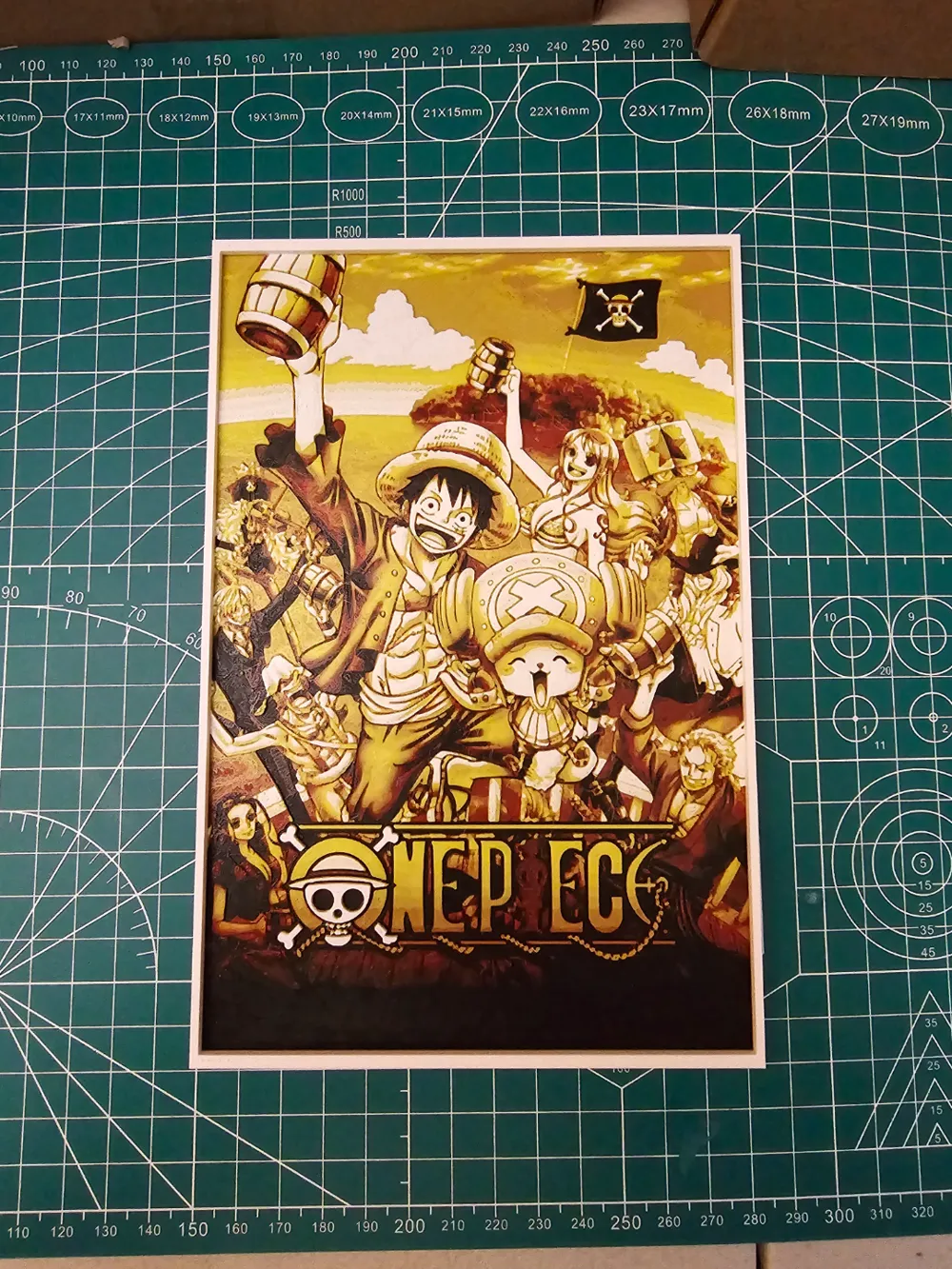 One Piece 海报 - Hueforge 艺术 来自 Lumpy3D - MakerWorld