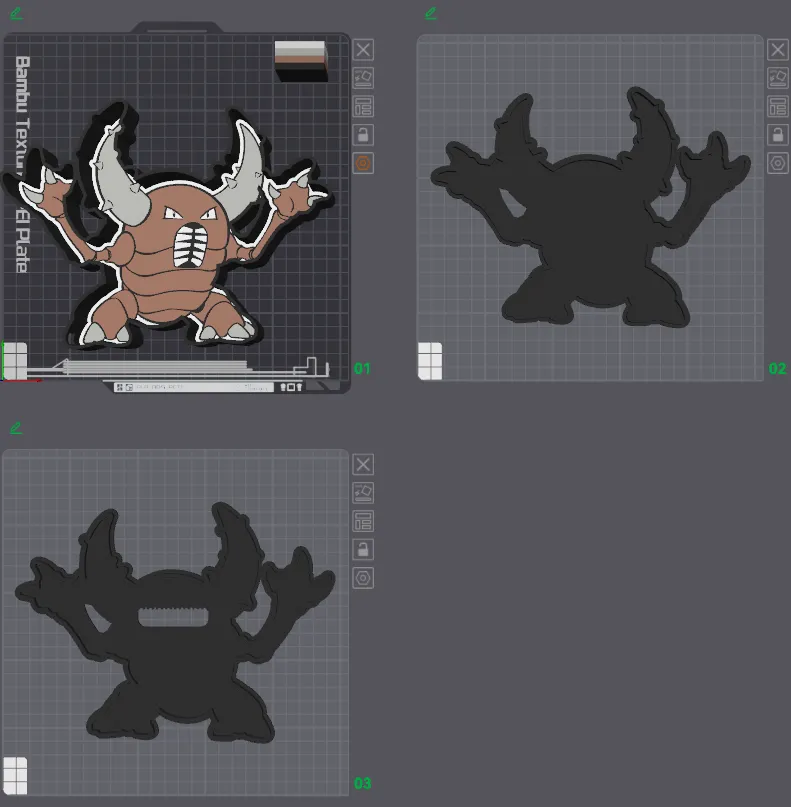 Pokemon - 0127 Pinsir LED Lamp by BeeTee 3D - MakerWorld