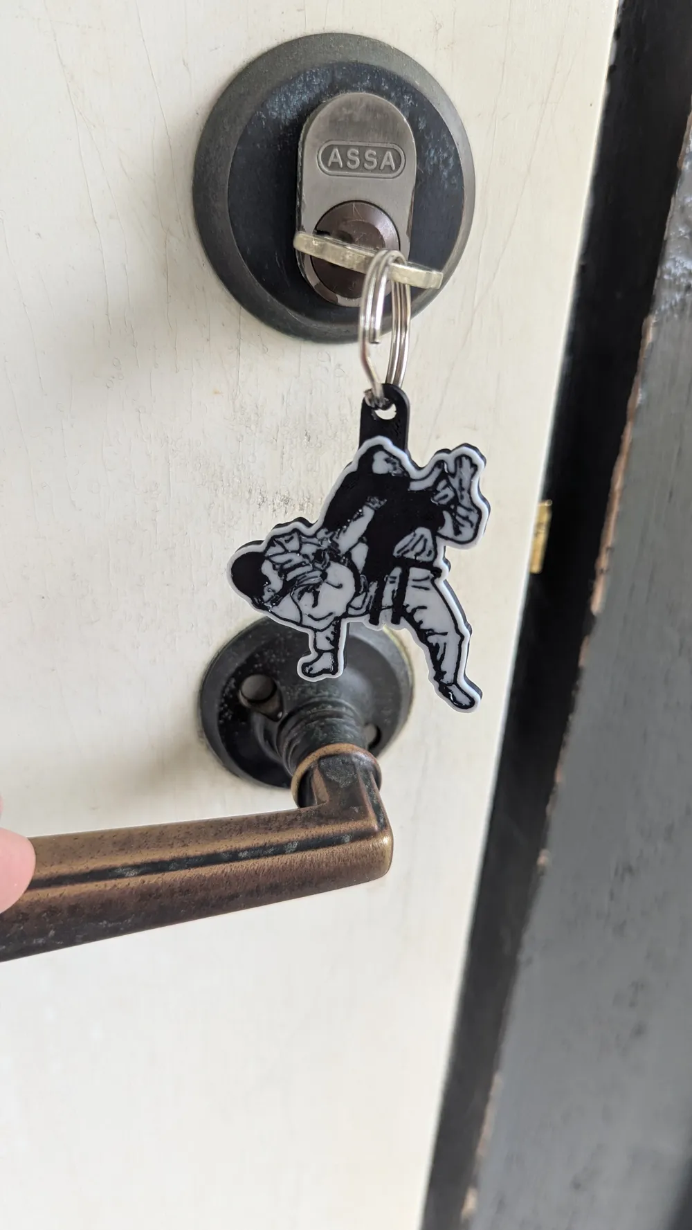 BJJ Armbar keychain by Moonee - MakerWorld