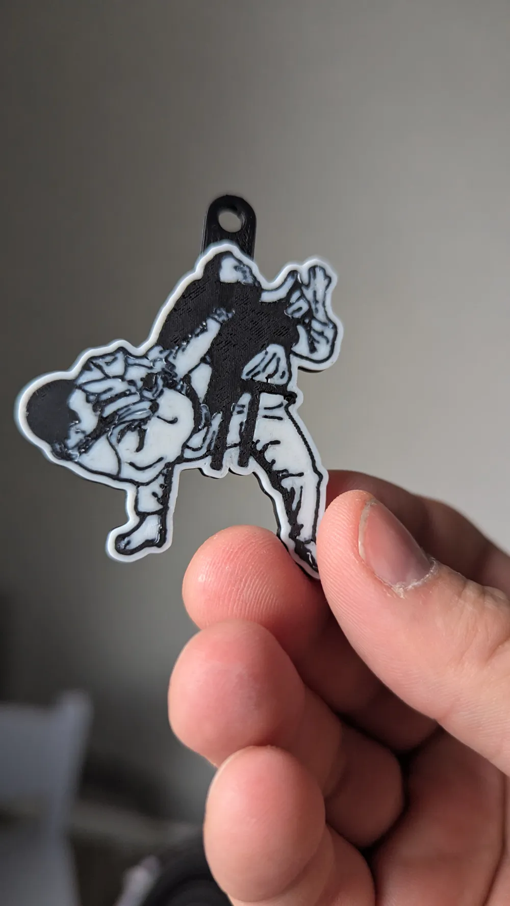 BJJ Armbar keychain by Moonee - MakerWorld