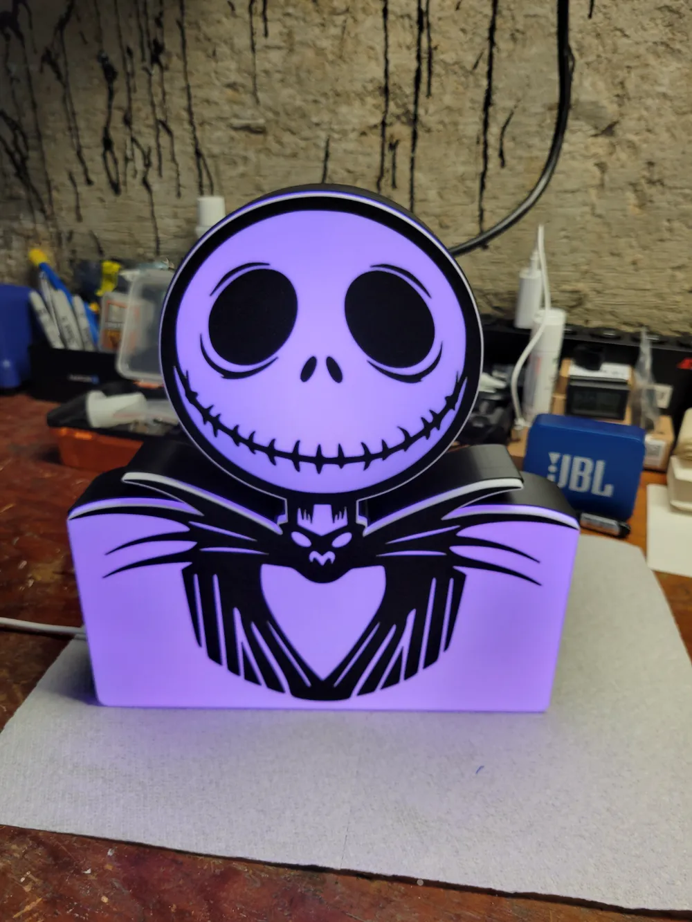 Jack Skellington Light Box by KSG designs - MakerWorld