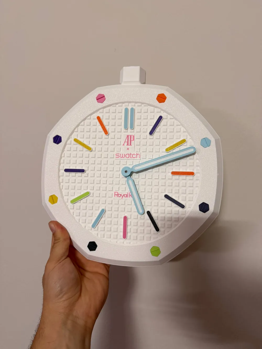 Audemars Piguet x Swatch - Royal POP - Wall Clock - Free 3D Print Model ...